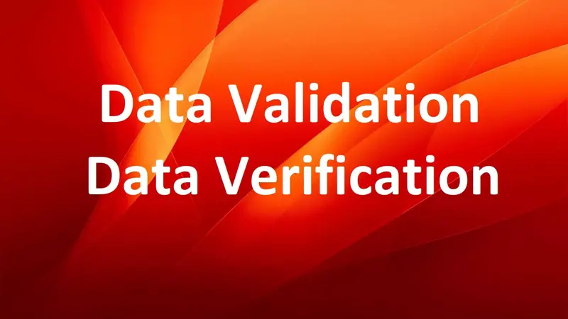 تفاوت Data Validation و Data Verification در چیست؟ به زبان ساده